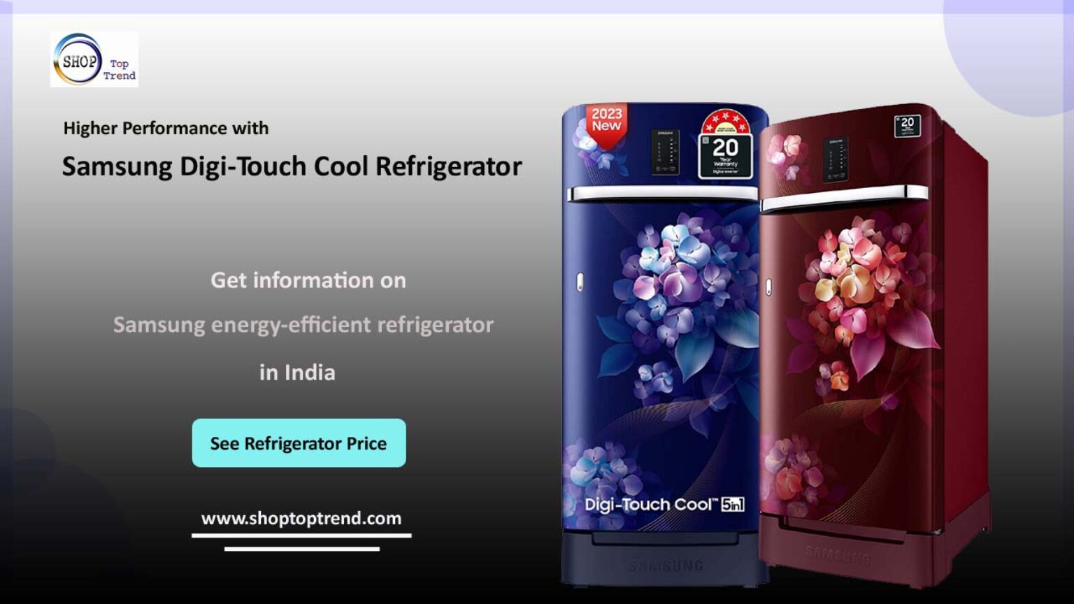 Best Samsung Digi-Touch Cool Refrigerator Latest 2024 Model