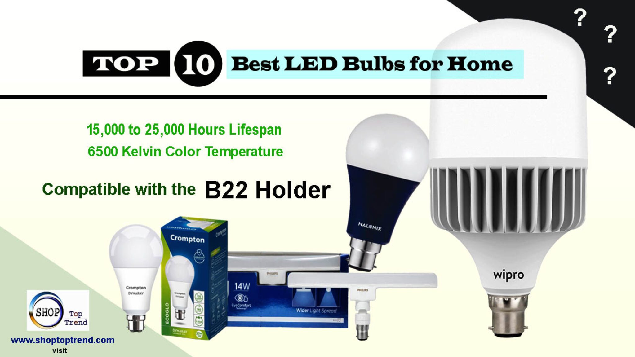 10 Best LED Bulbs for Home | 9W To 50W LED Bulb - 2026